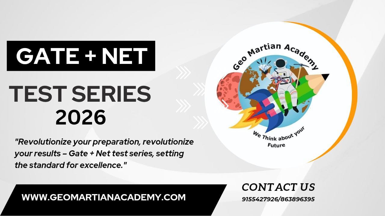Gate Geology Csir Net Earth Science Test Series